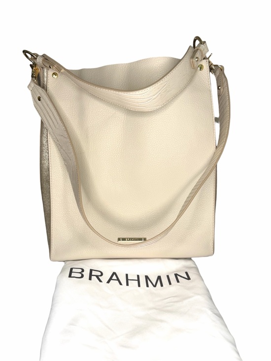 Brahmin | Bags | Brahmin Nicolette In Sand Boyd Leather Convertible ...